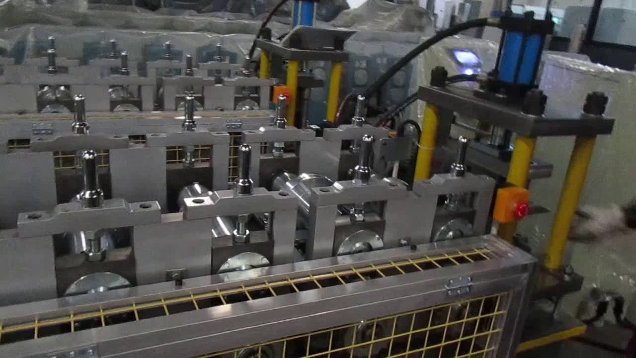 C shape Track Roll Forming Machine to Ghana- China Zhongyuan Machinery ...