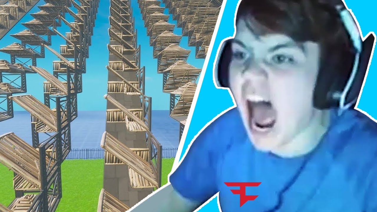Mongraal Shows His New Editing Skills in Creative! (Fortnite Warms Up ...
