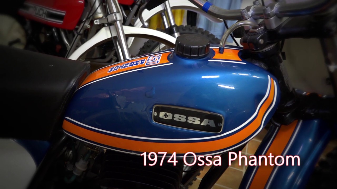1974 Ossa Phantom - YouTube
