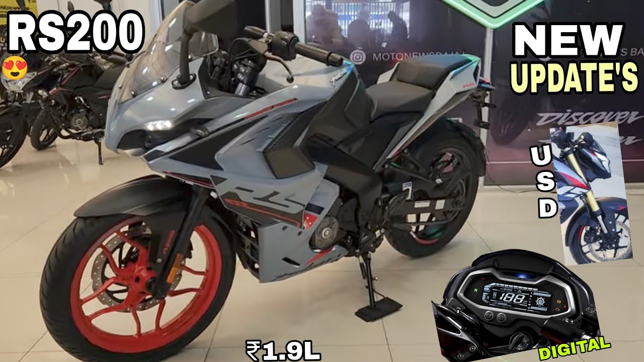 2025 NEW PULSAR RS200 BS7 UPDATE'S | PULSAR RS200 NEW CHANGE'S DETAIL ...