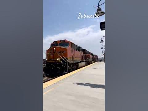 Z Train Zips! San Bernardino Train Station! Feat BNSF 3852 ET44C4 Tier 4 Lead. Watch the full ...