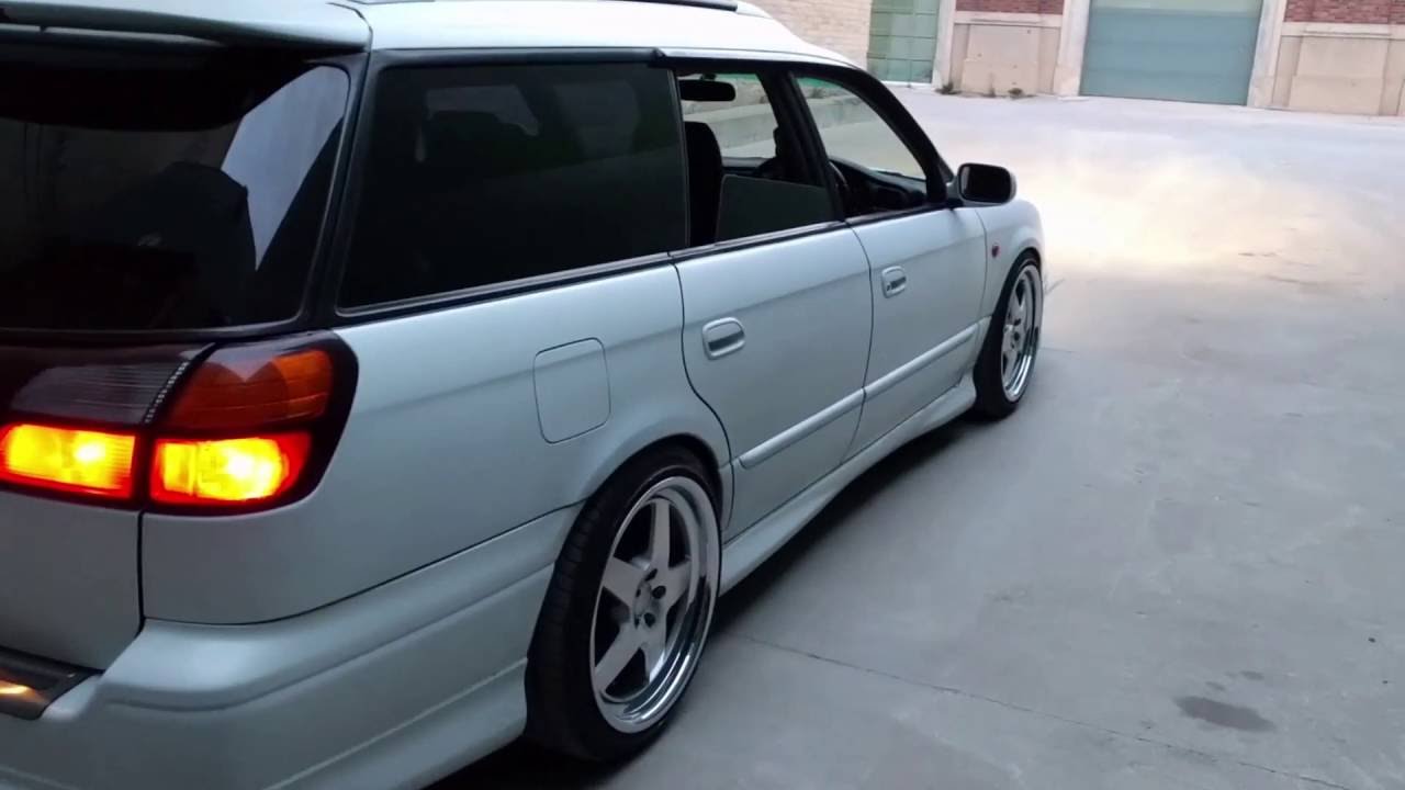 Slammed JDM Legacy Wagon - YouTube