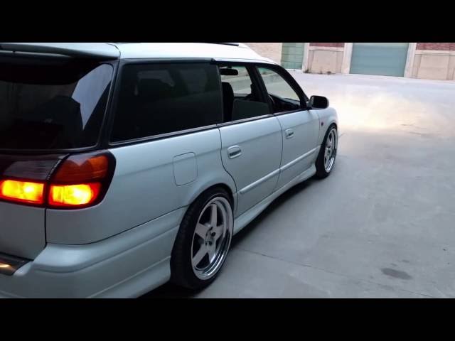 Slammed Subaru Legacy Outback Wagon