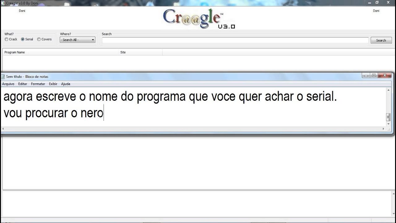 como usar o google craagle - YouTube