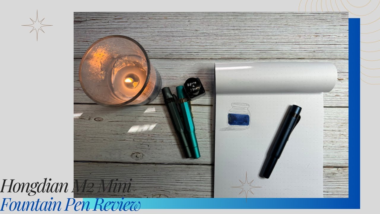 Hongdian M2 Mini Fountain Pen - Review - YouTube
