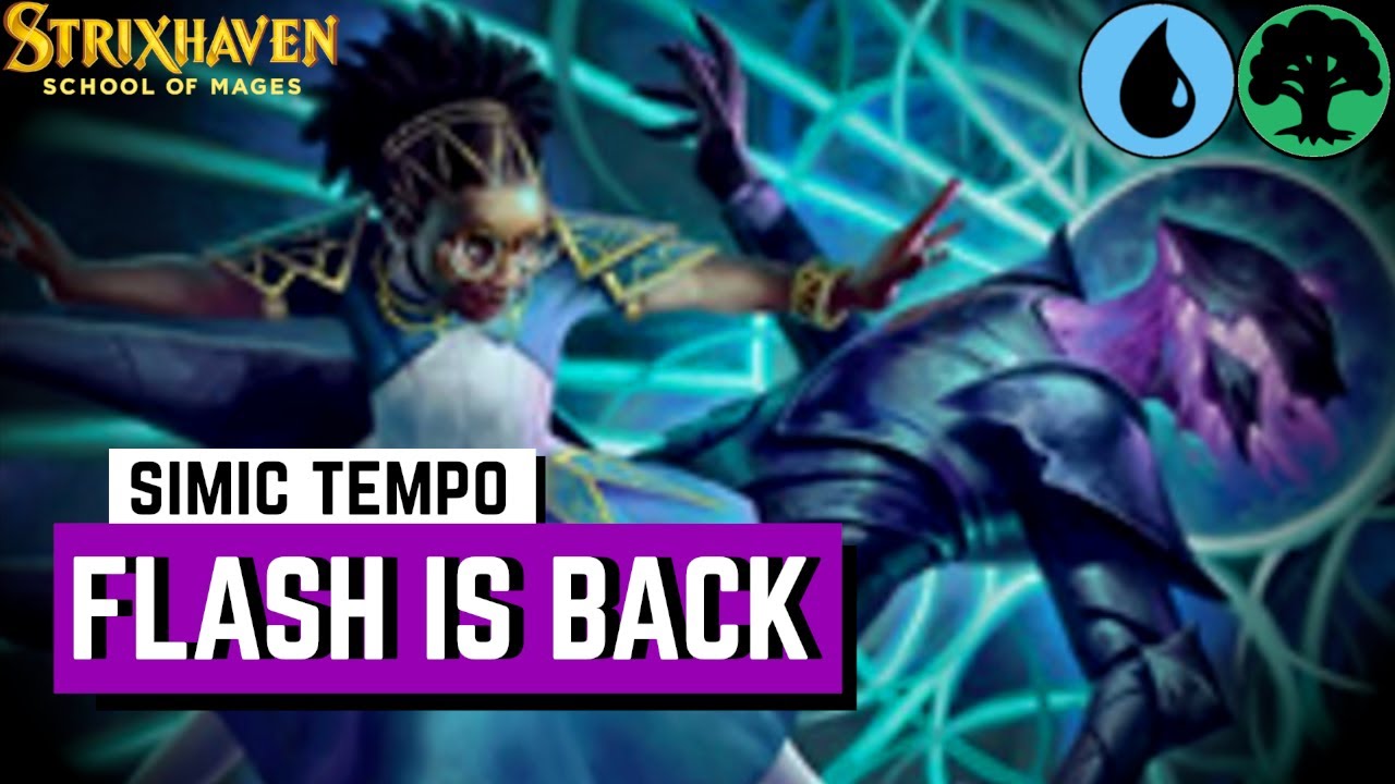 INSTANT SPEED ALWAYS WINS!! Simic Flash Tempo Strixhaven MTG Arena ...
