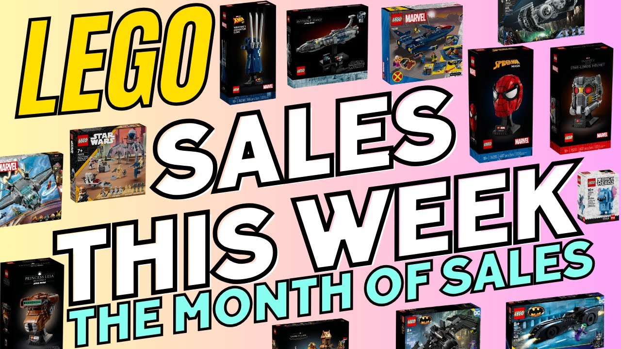 Lego Sales This Week - Another Week Of Sales - YouTube