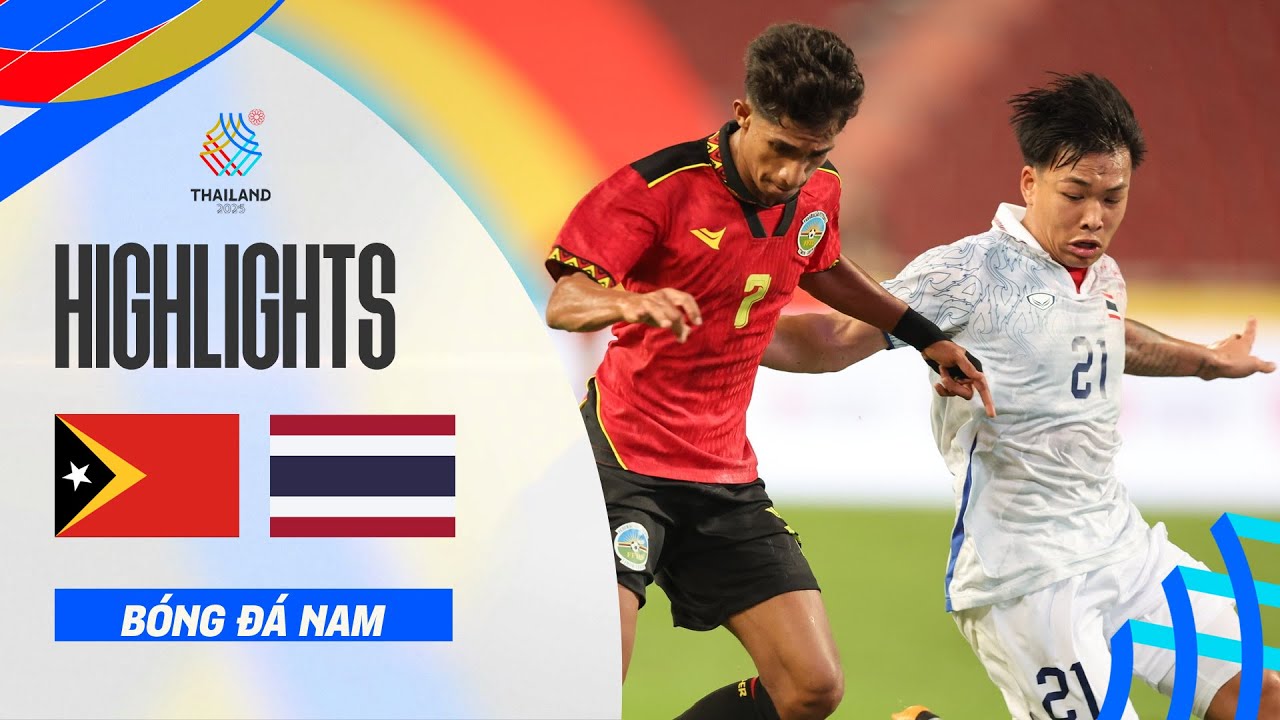 [HIGHLIGHTS] U22 TIMOR LESTE 1-6 U22 THÁI LAN: MÀN KHỞI ĐỘNG NHƯ MƠ CỦA ...