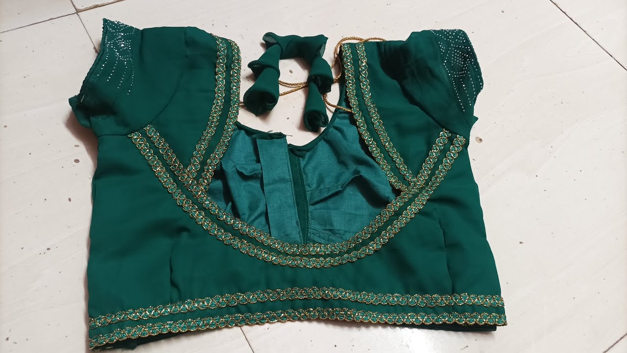 Back Gala Design #design #backblousedesign #blouse #blousedesign - YouTube