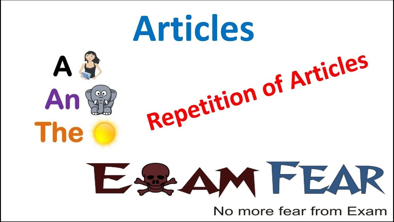 Repetition of Articles: English Grammar Articles Part 4 - YouTube