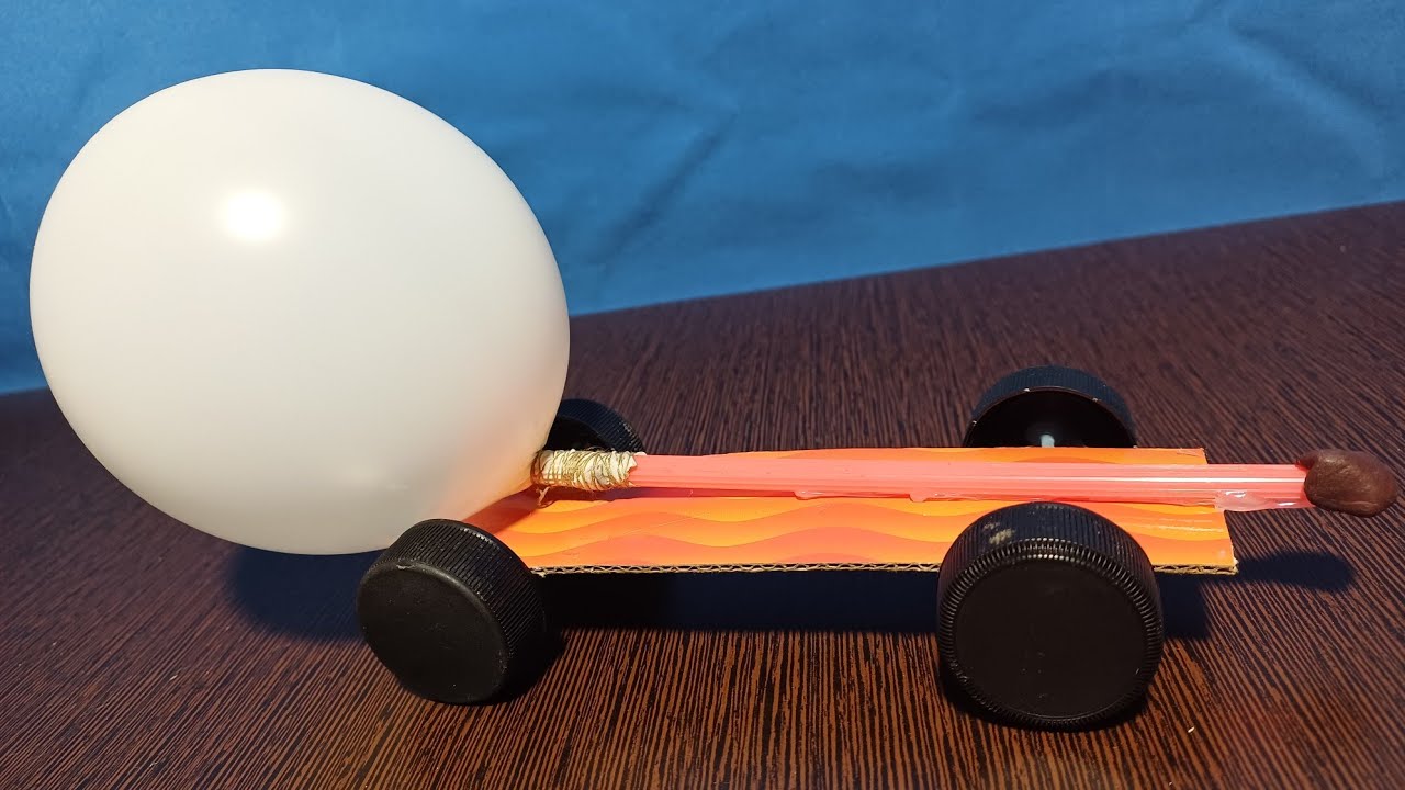 How To Make Ballon Car 🚗 ll Ballon Car kasay Banayai - YouTube