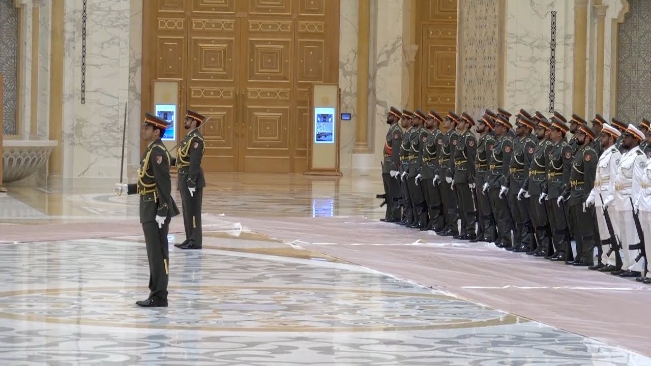 Exclusive: UAE guard of honor and military band prepare to welcome ...