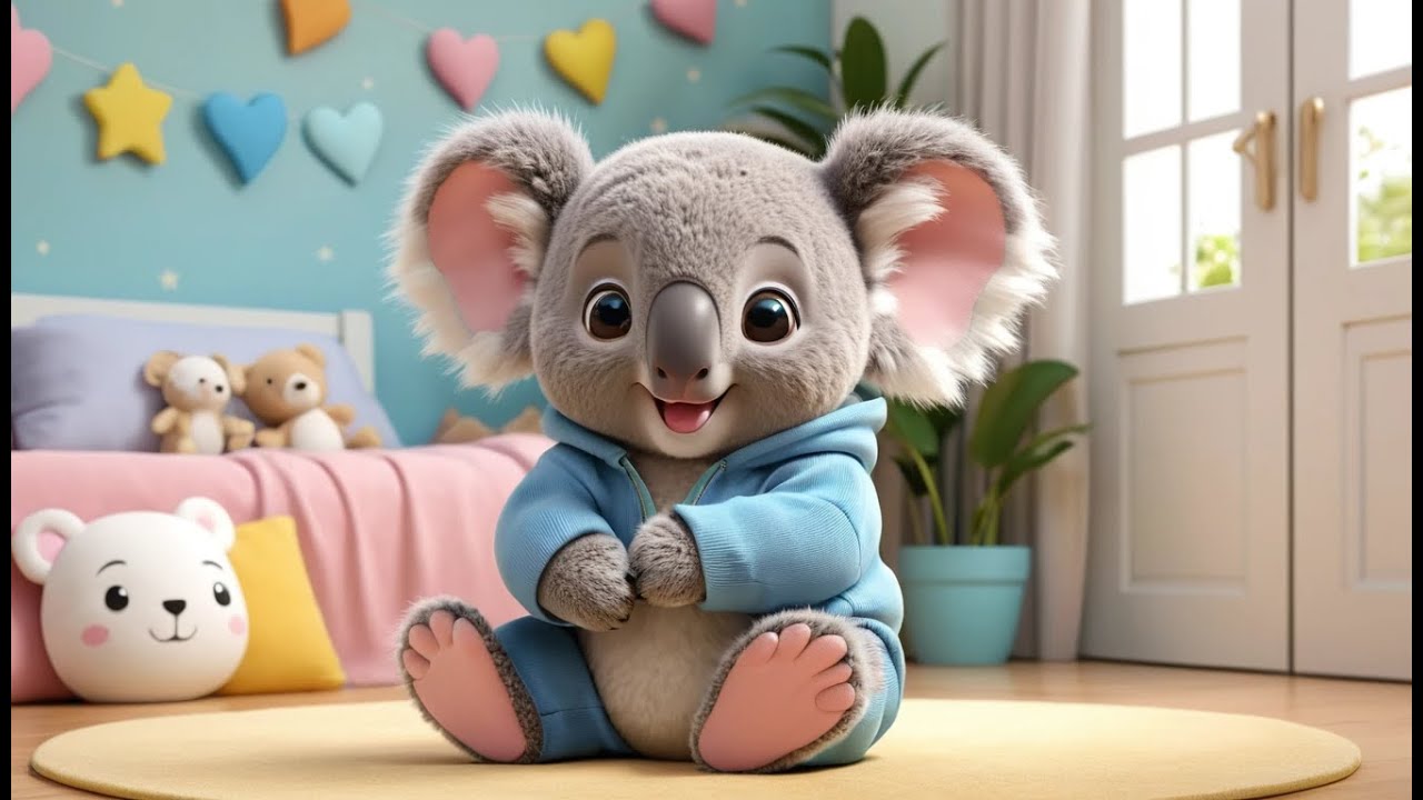 Koala Morning Hugs | Fun Learning & Action Song for Toddlers - YouTube
