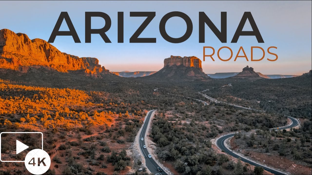 Arizona Roads || USA || 4K Drone || Being Vicky - YouTube