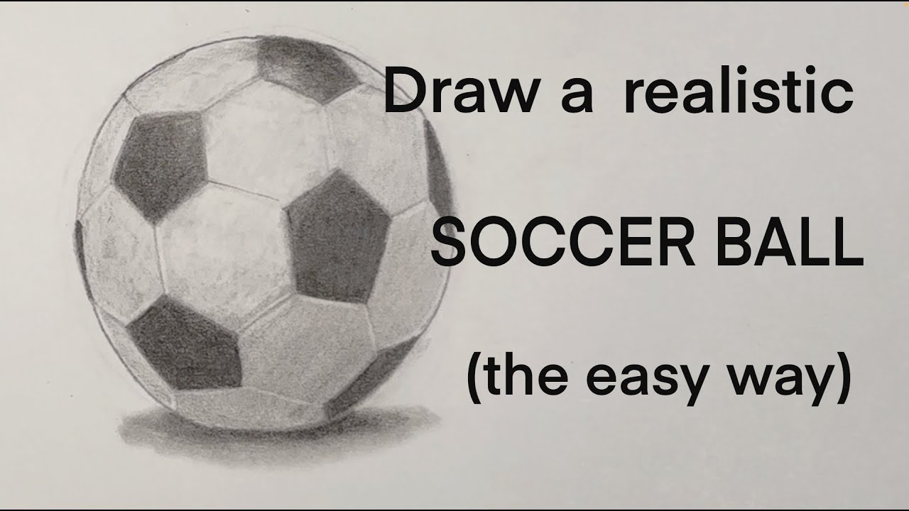 Soccer Drawings Realistic