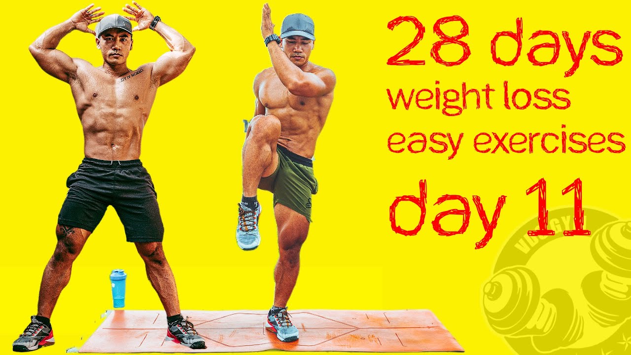 28 day weight loss challenge - Day 11 - YouTube