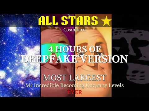 Mr incredible becoming canny to uncanny - Deepfake (Xenoverse Extented) (4 hours 22 Minutes)