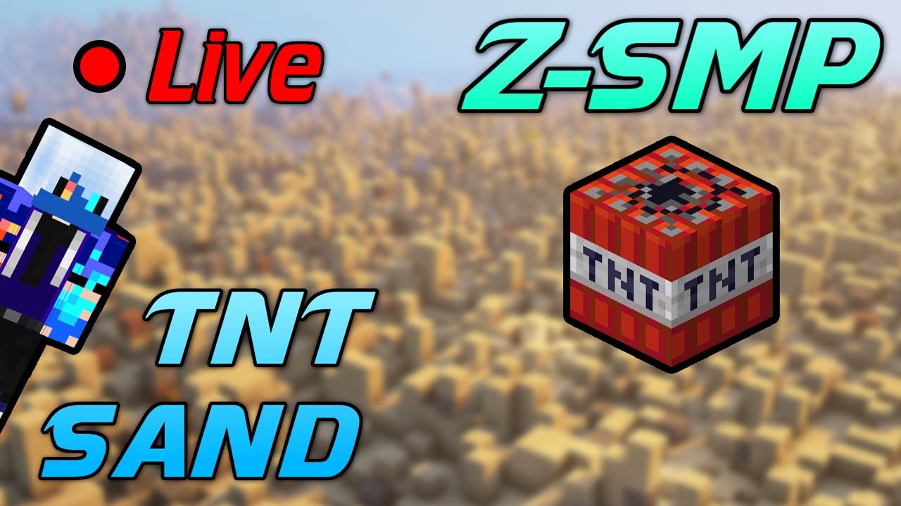 TNT Sand - Minecraft 1.19 Survival Relaxing Live Stream // Z-SMP - YouTube