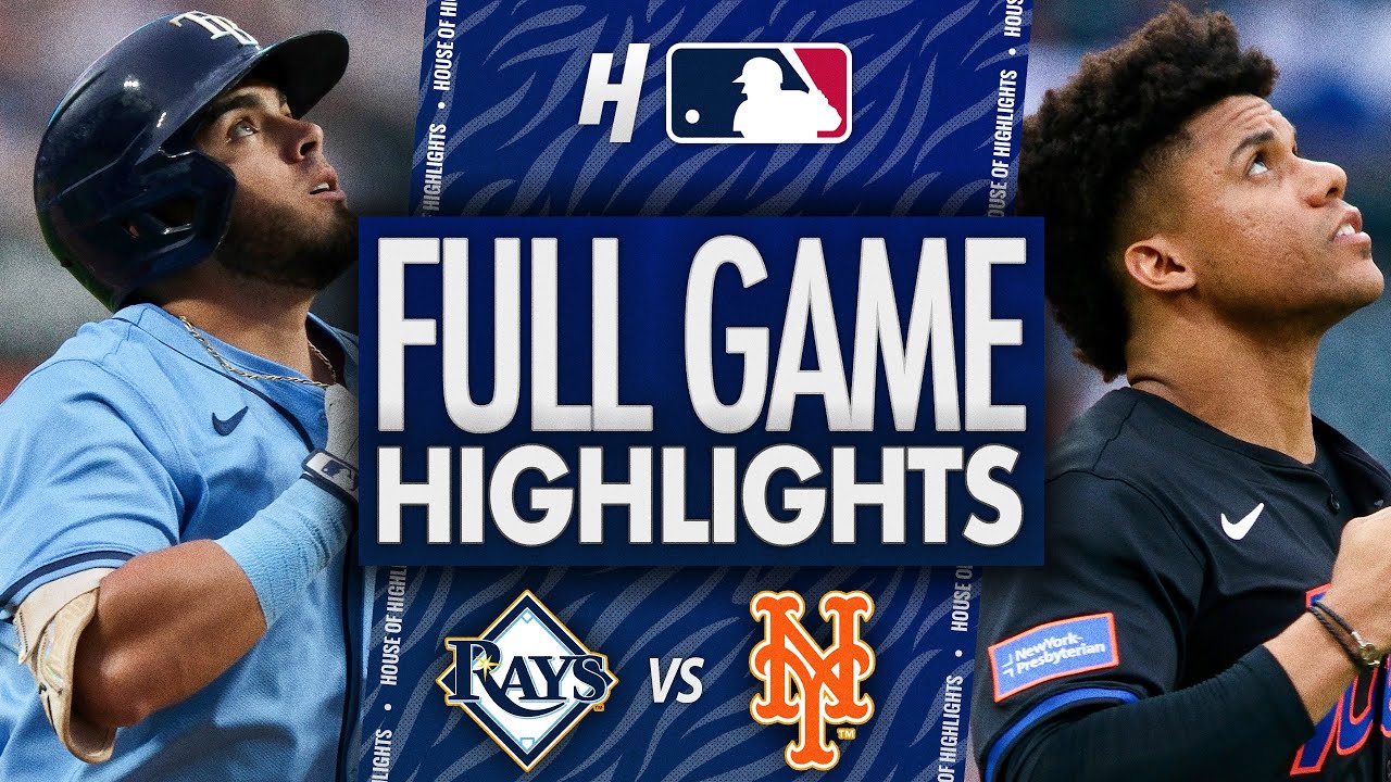 Tampa Bay Rays vs New York Mets - FULL GAME HIGHLIGHTS | June 13, 2025 ...
