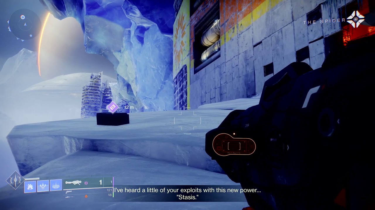 Spider: Don't Be A Stranger Guardian - Stealing Stasis Mission (Destiny ...