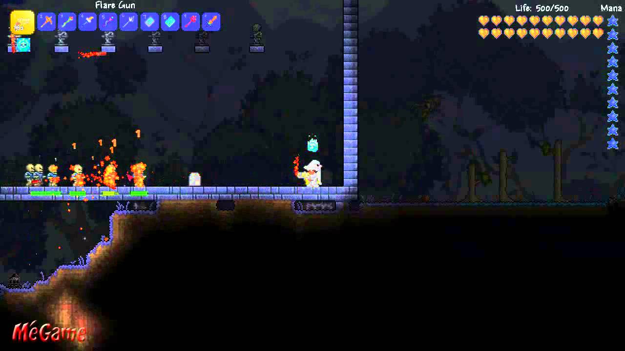 Terraria Weapon Guide: Flare Gun - YouTube