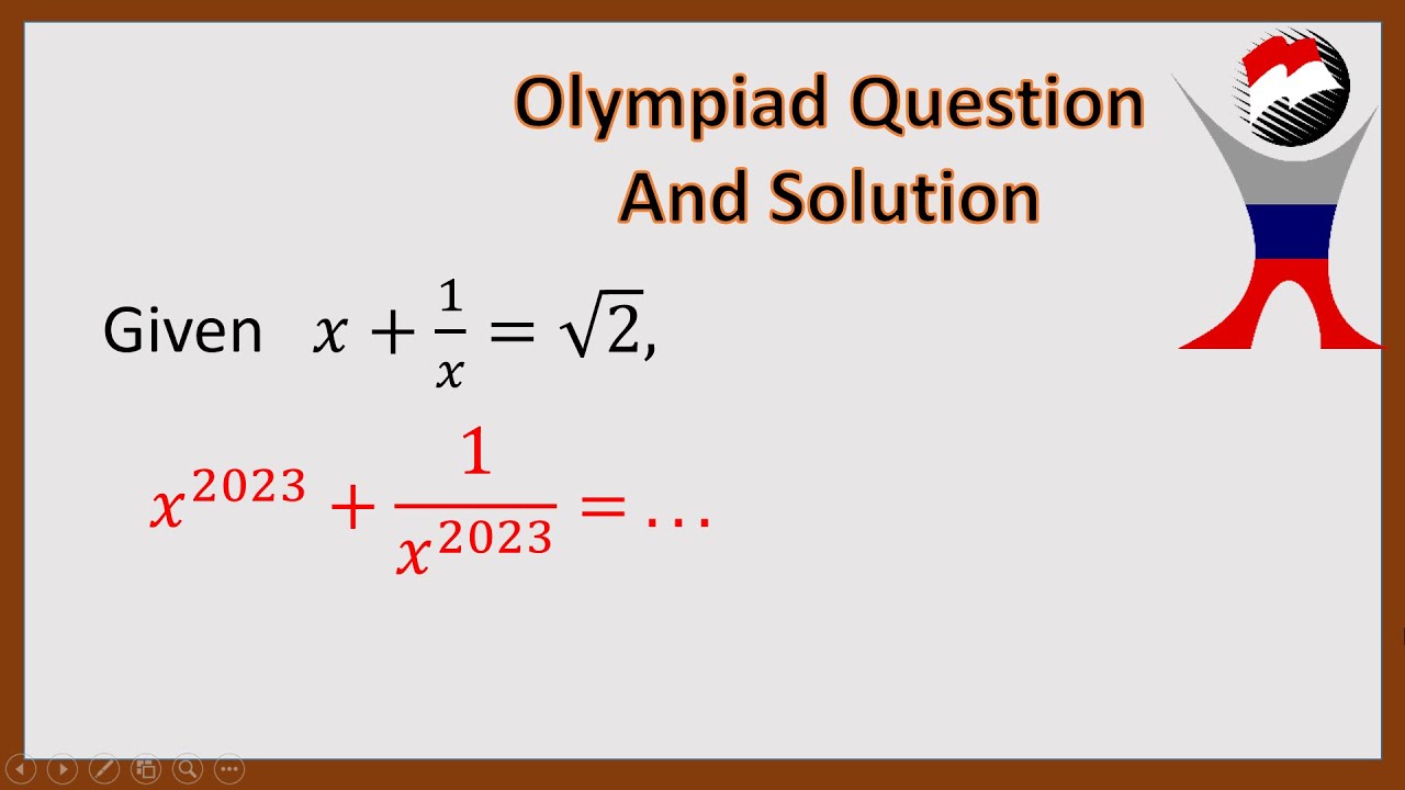 #ALJABAR || MATH OLYMPIAD PROBLEM AND SOLUTION - YouTube