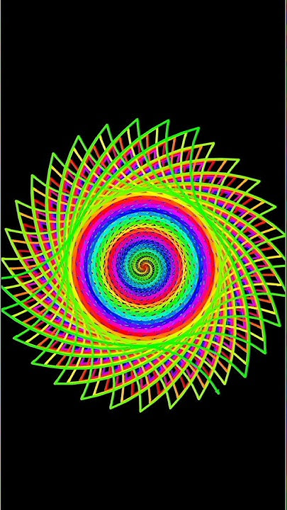 best rotating graphic design code python | python status #viral #tutorial #shorts - YouTube