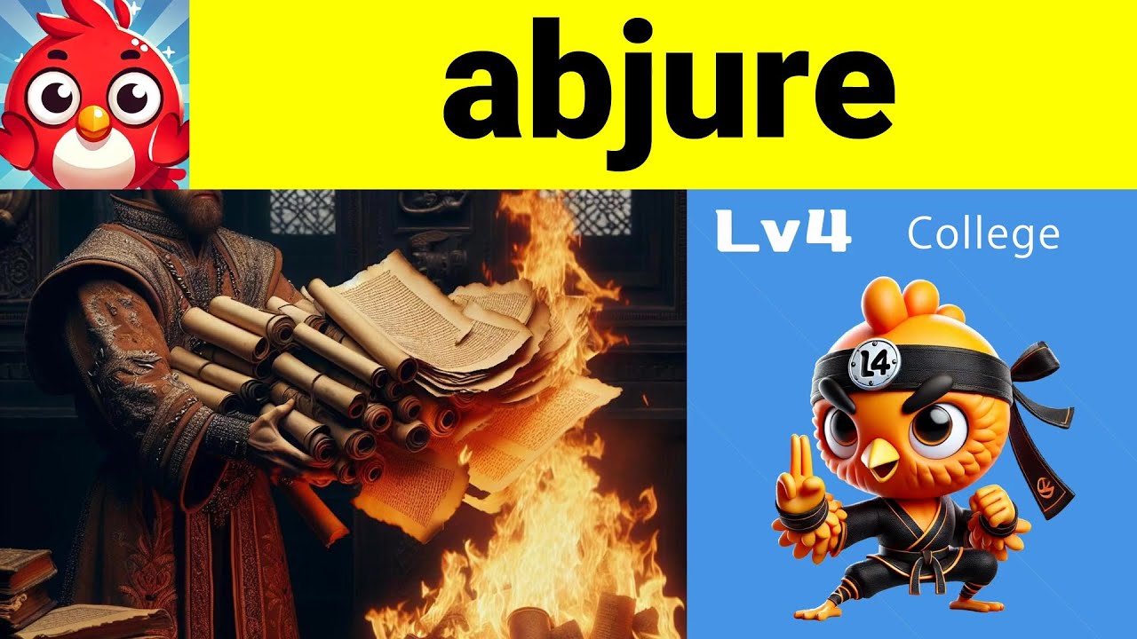 Abjure Pronunciation in American & British English - Meaning ...