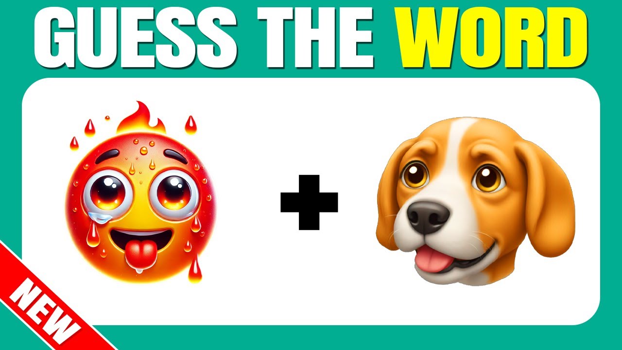 Guess the Word by Emoji | Emoji Quiz 2024 - YouTube