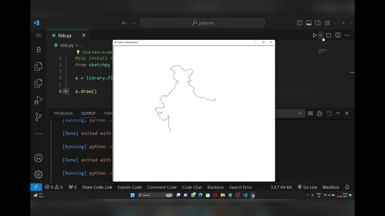 Respect for Flag | python project - YouTube