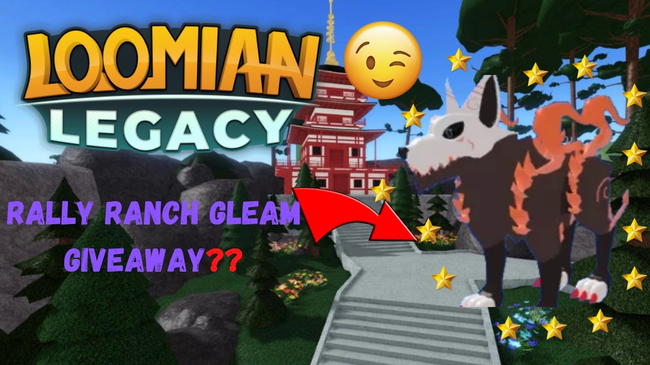 Loomian legacy gleam giveaway at Rally Ranch (Trolling!!!!!) - YouTube