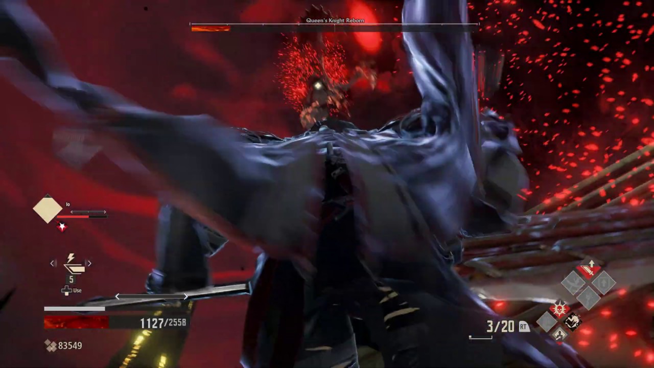 Code Vein Walkthrough - Part 40 - Queen's Knight Reborn Boss (Ultra HD ...