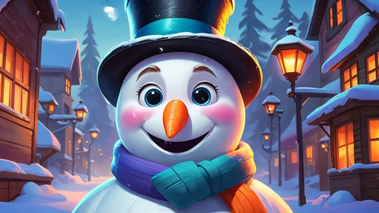 Winter, Let’s Go Play! ️ Fun Snowman & Snowball Song for Kids! - YouTube
