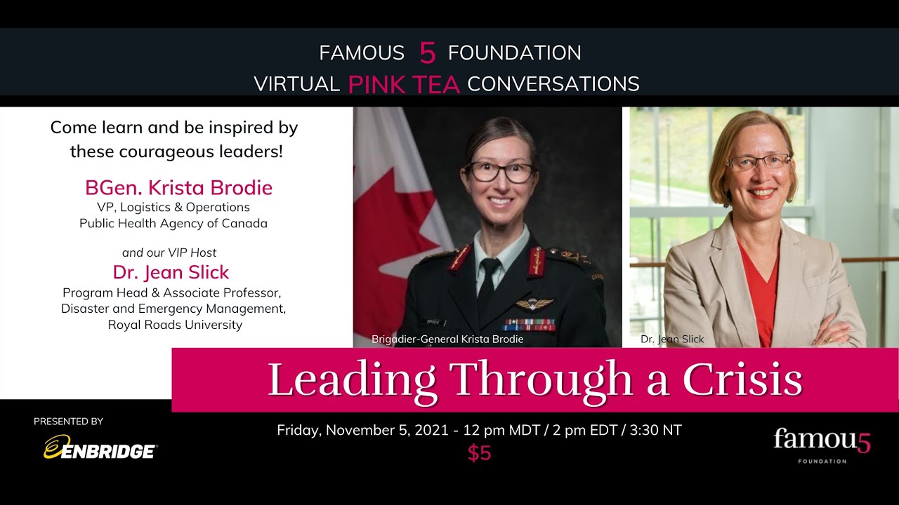 F5F VPTC Nov.5.21, BGen Krista Brodie & Dr. Jean Slick - YouTube