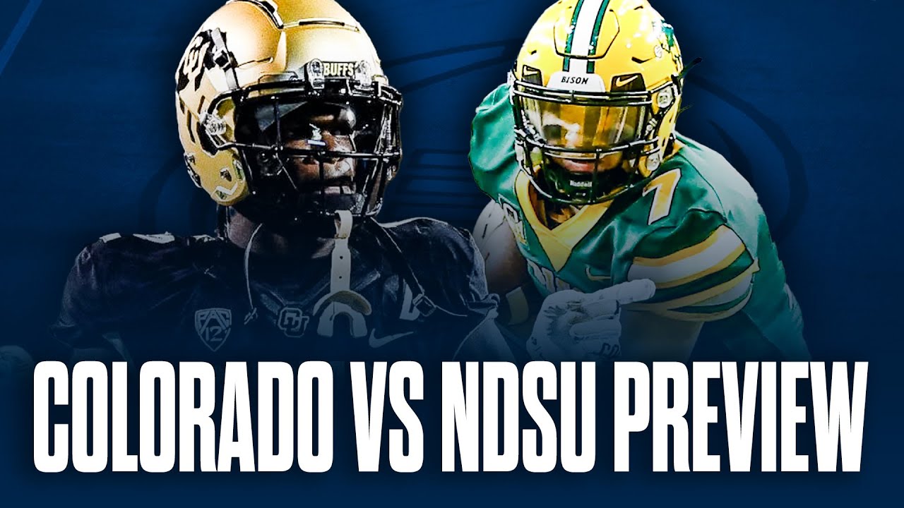 Why Colorado Football WILL MAKE A STATEMENT VS NDSU Football | Colorado ...