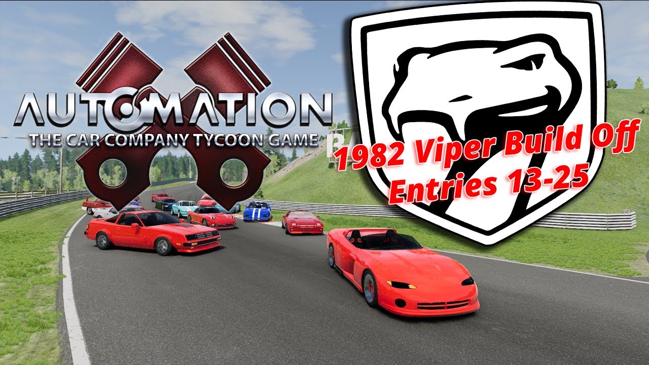 1982 Viper Concept Automation Buildoff - Entries 13-25 - YouTube