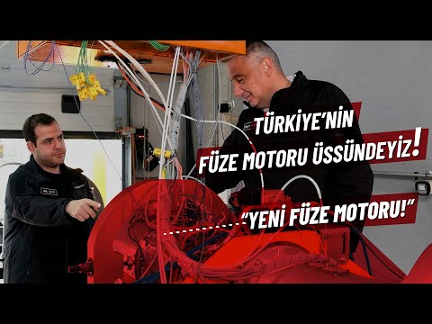 Türkiye'nin Füze Motoru Üssündeyiz: İşte Yeni Motor!