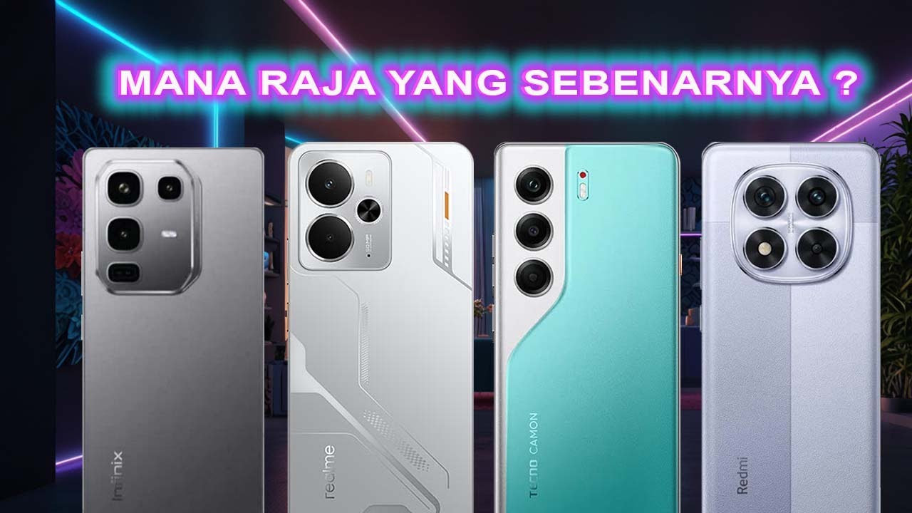 PERSAINGAN HP RAM 12 / 512 GB AMOLED 144Hz 6000mAH - YouTube