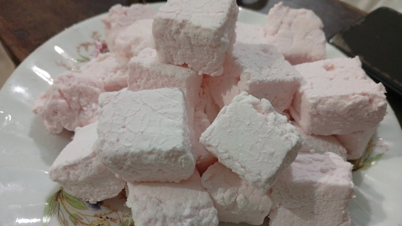 Homemade Marshmallow// Low cost marshmallow recipe//| my no fail homemade marshmallow recipe ...