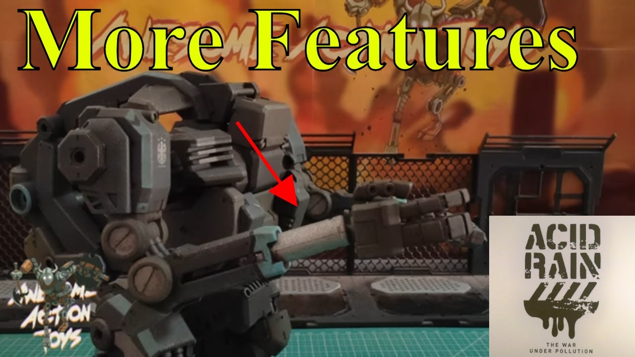 Acid Rain World Dwarf D2 Mech update. More features on this great 1:18 ...