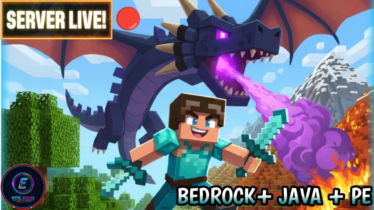 MINECRAFT SERVER LIVE 🔴 || JAVA + BEDROCK || #minecraftsmp # ...