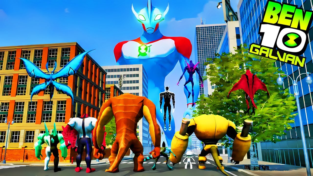 BEN 10 GALVAN UPDATE COM ESPECIAL DO WAYBIG, OMNITRIX, HUD DE PODER E ...