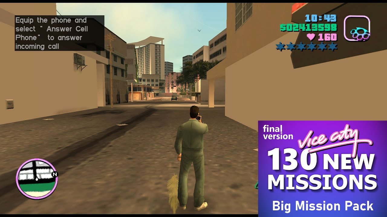Vice City Big Mission Pack (Final Version) - Phone Missions (Vercetti ...