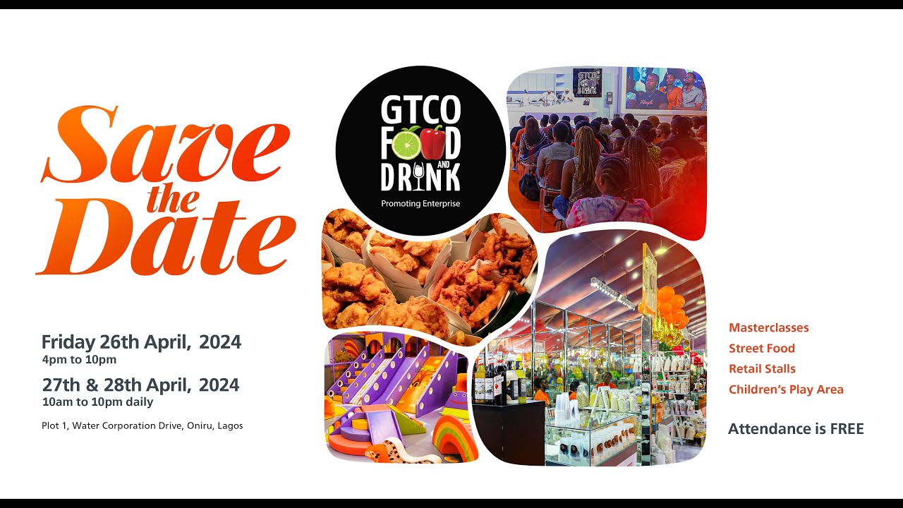 WATCH LIVE Day 3 of the GTCO Food and Drink Festival 2024 in Lagos ...
