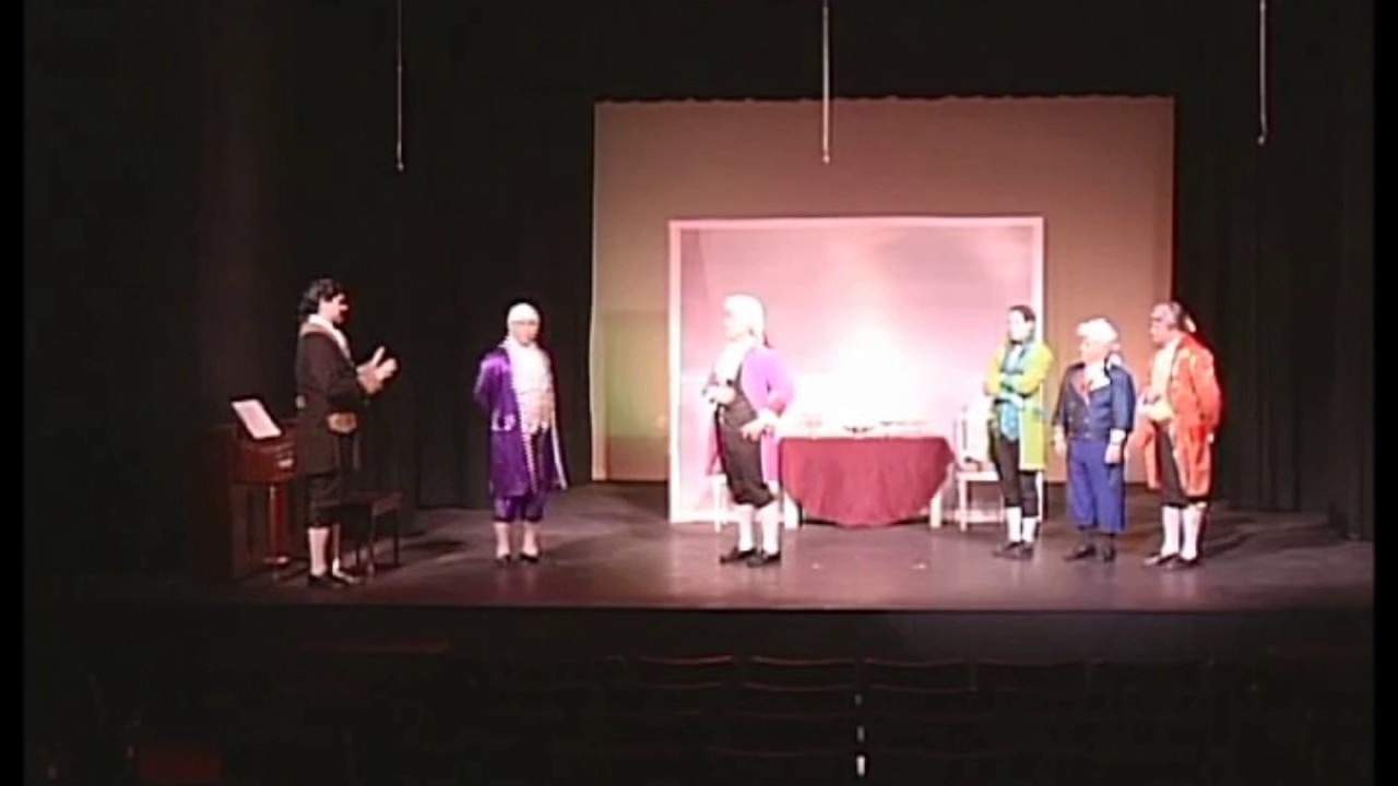 Mozart Meets the Emperor - Amadeus - YouTube