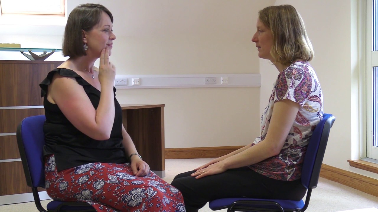 How to sign 'Afternoon' with Canaan Barrie On Body sign system - YouTube