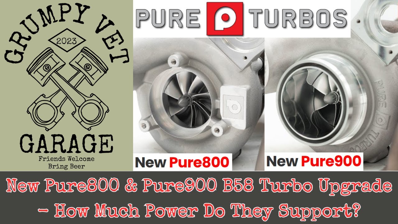 New Pure800 and Pure900 B58 Turbo Upgrade - How Much Power Do They ...