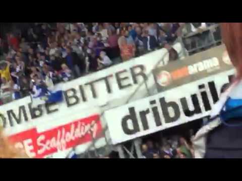 Bristol Rovers pitch invasion. - YouTube