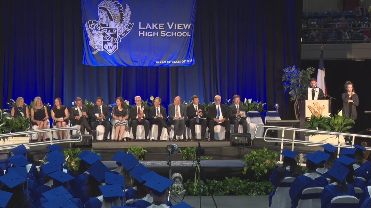LIVE! The 2019 Lake View High School Graduation Ceremony - YouTube