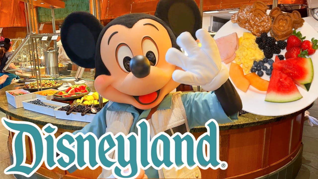 Storytellers Character Breakfast Buffet Review! Disneyland Resort May ...